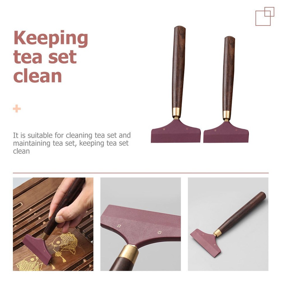 2 Count Spazzola Per Vassoio Da Tè Accessori Cerimonia Del Raschietto ...