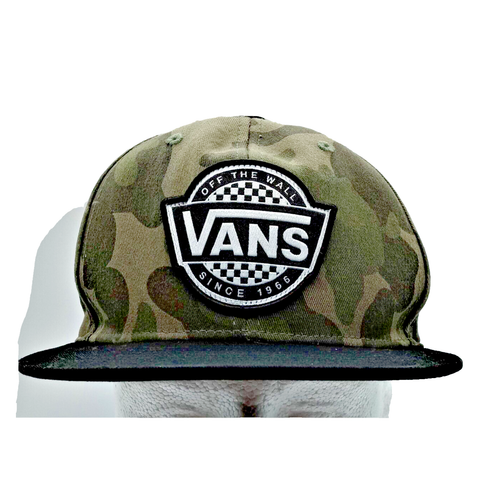 Vans Camouflage Hat Cap Off The Wall Adjustable Extreme Sport ...