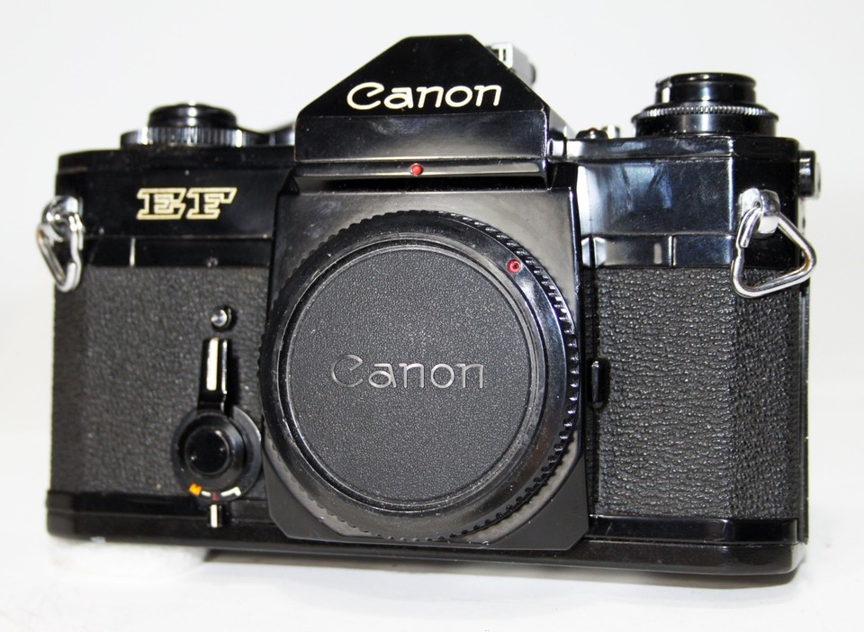 CANON EF 35mm SLR Film Camera Body WORKING except meter -READ New Seals ...
