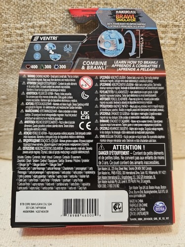 Titanium Ventri Bakugan Brawl Simulator Spin Master Blue Brand New | eBay