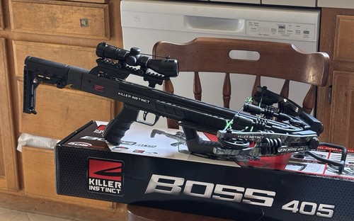 Killer Instinct Boss 405 FPS Pro Crossbow Package with Scope ...