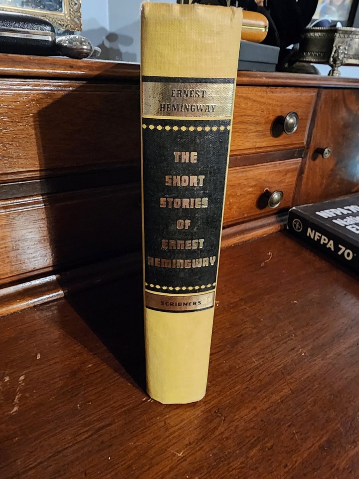 Vintage 1953 THE SHORT STORIES OF ERNEST HEMINGWAY Charles Scribner's ...