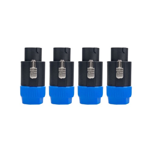 4 pcs NL8FC 8 Pole Locking High-Load Speakon Connector Replacement for ...