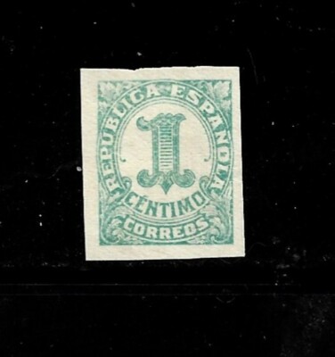 Spain Stamp-Scott # 542-1c-Mint/VLH-NG-1933-Numeral- Imp. | eBay
