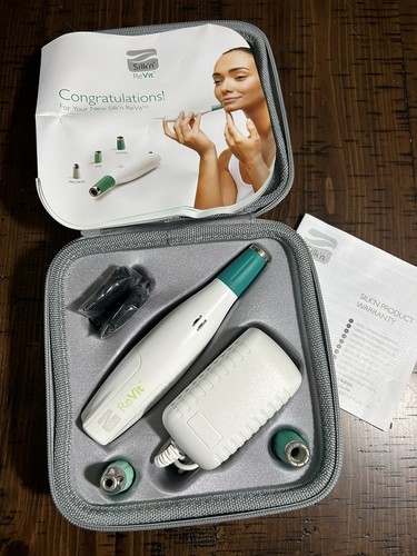 Silk'n ReVit Home Microdermabrasion Device Hand Held With Plug 3 Tips ...