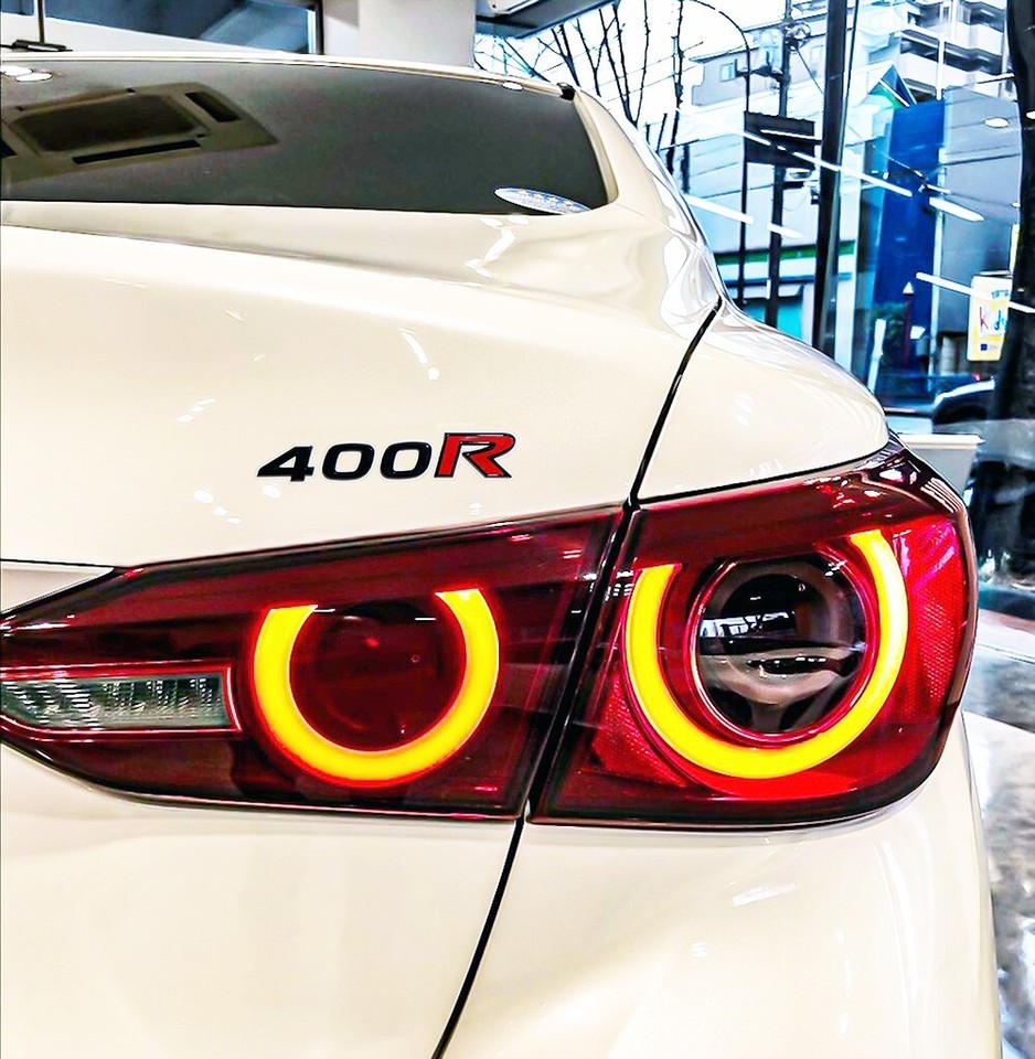 For Nissan Infiniti 400R Rear Trunk Lid Badge Emblem Nameplate Black ...