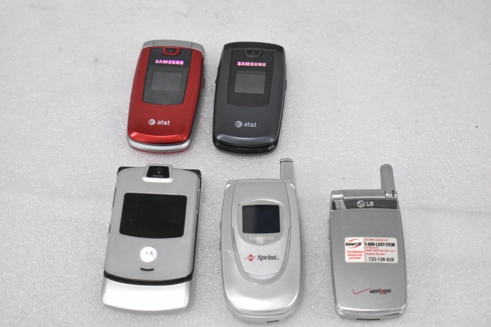 SPRINT MOTOROLA LG SAMSUNG PHONES FOR MOVIE PROP / TOYS (LOT OF 5) | eBay