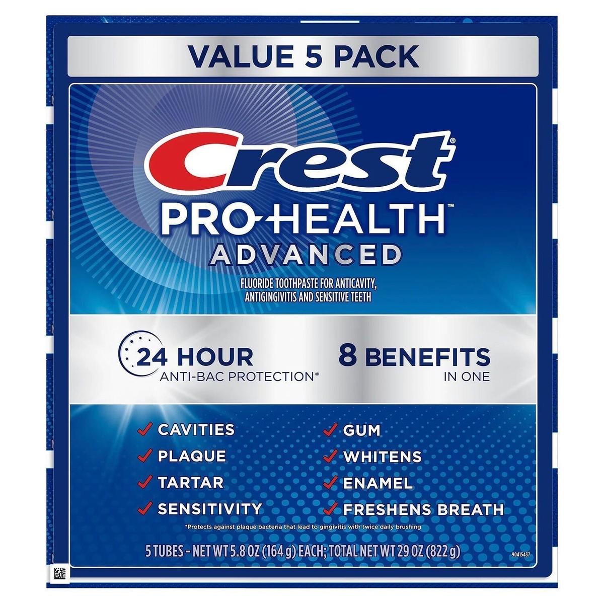 Crest Pro Health Toothpaste Logo Crest Pro Health Toothpaste, Advanced