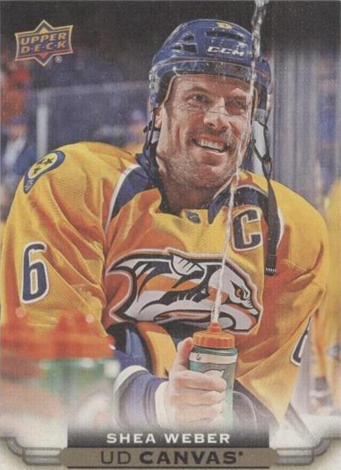 2015-16 Upper Deck - Ud Canvas Shea Weber #C50 for sale online | eBay