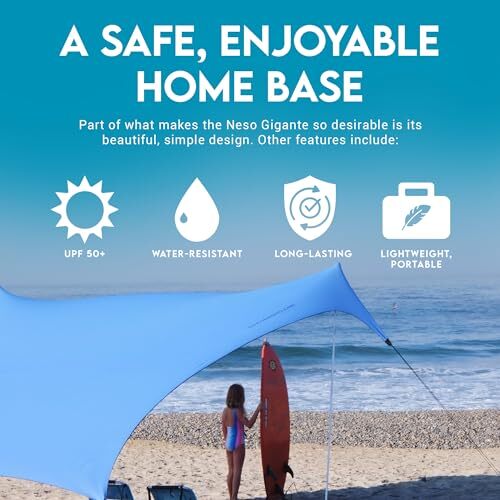 Gigante - Portable Beach Tent - Ideal to Enjoy with Family and ...