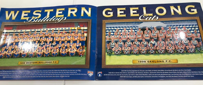 1998 Herald Sun AFL Official 16 Teams Photo set In The Album (16 clubs ...