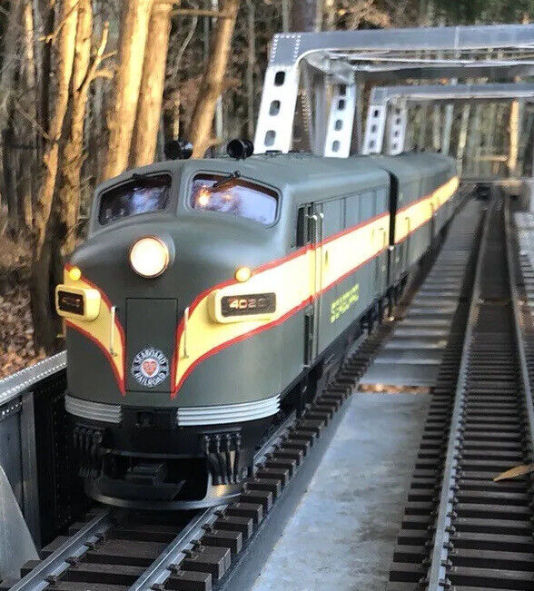 LGB G scale F7 AB Custom Seaboard RR paint. Freight Scheme, Sound | eBay