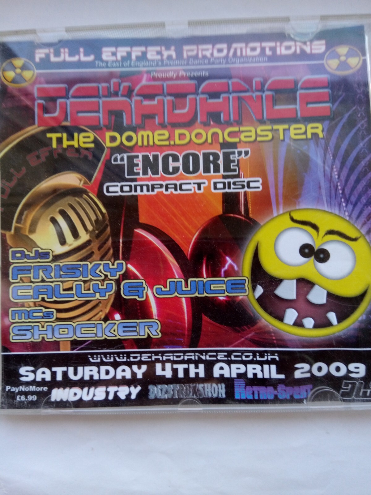 DIZSTRUXSHON DEKADANCE CD 04.04.2009. DJs FREAKY/CALLY & JUICE MC ...