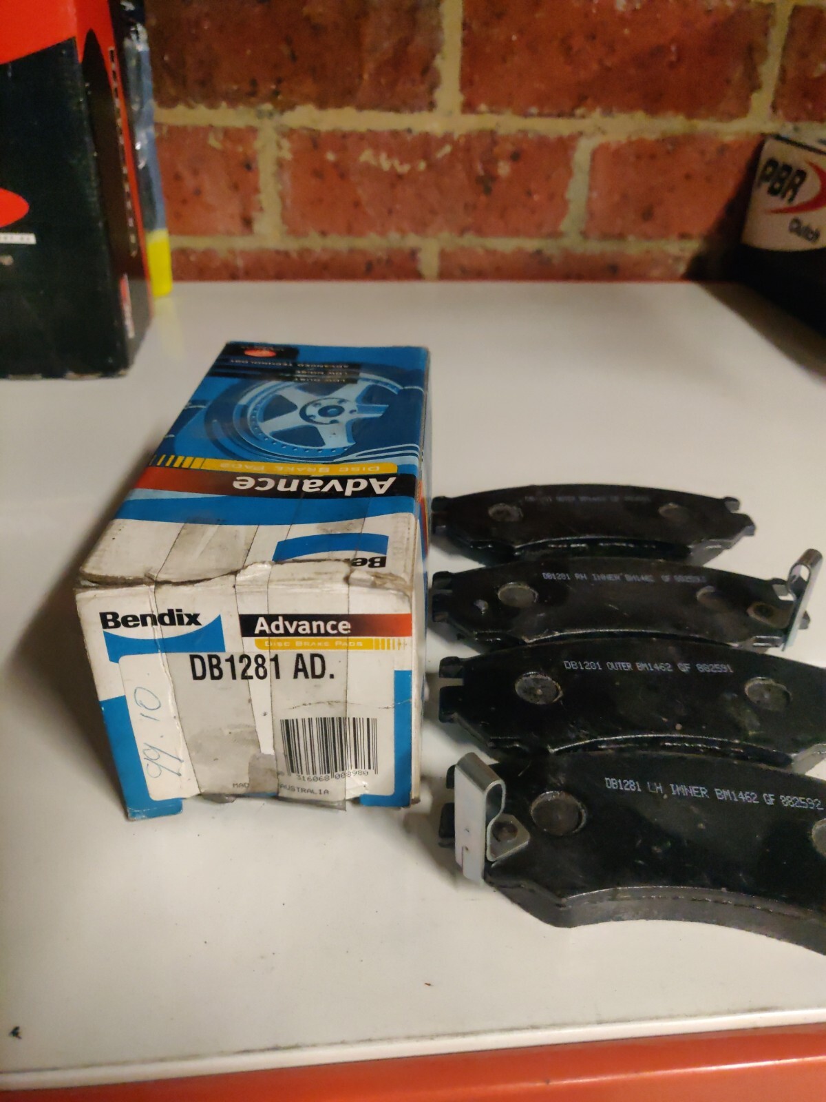 DB1281 AD Bendix Front Brake Pads For Nissan NX/NXR Pulsar N15 95-00 GTi 95-01 | eBay Australia