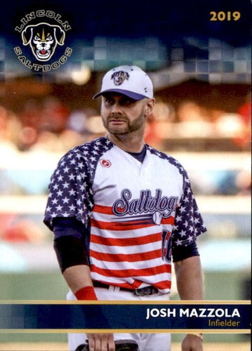 2019 Lincoln Saltdogs Team Issue 17 Josh Mazzola Santee California ...