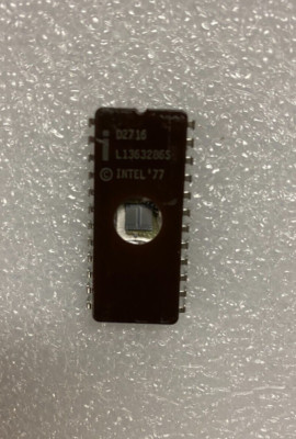 Vintage Intel '77 D2716 16K EPROM Ceramic DIP-24pin | eBay