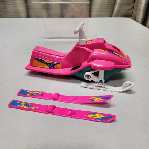 1989 Mattel Barbie Winter Sports Playset: Snowmobile, Skiis | eBay