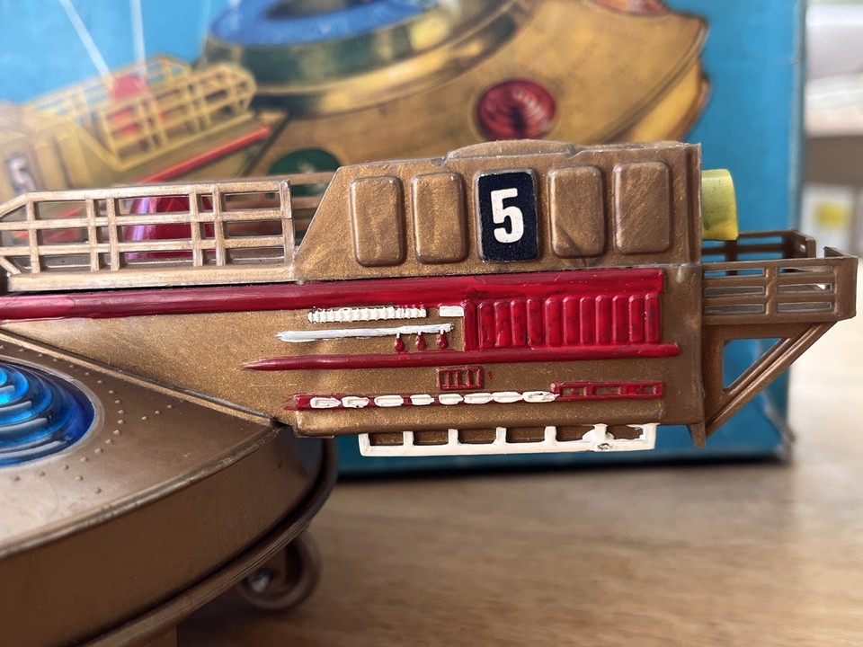 Working Thunderbirds Thunderbird 5 model made by JR 21 Toys with box ...