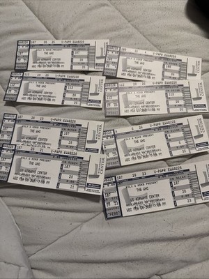 8 VINTAGE CONCERT FULL TICKET FOR THE WHO US AIRWAYS CENTER Feb 20 2007 ...