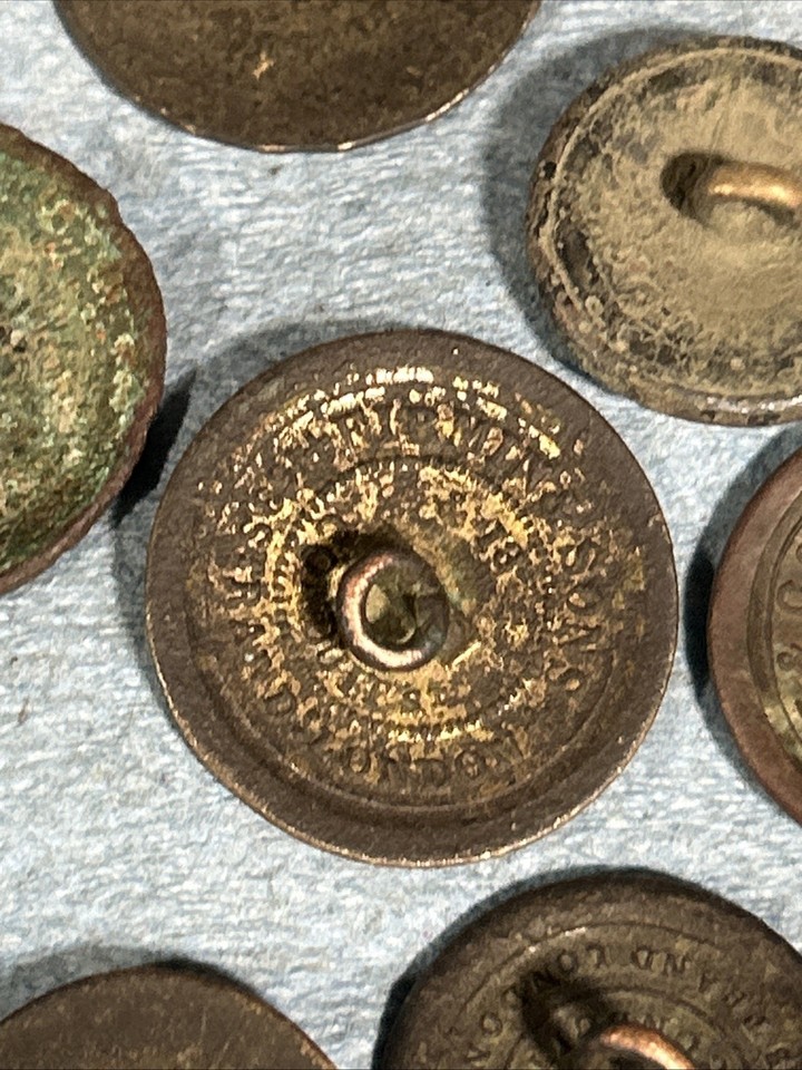 Collectible Livery Buttons , 1700 & 1800’s. All Metal Detector Found In ...