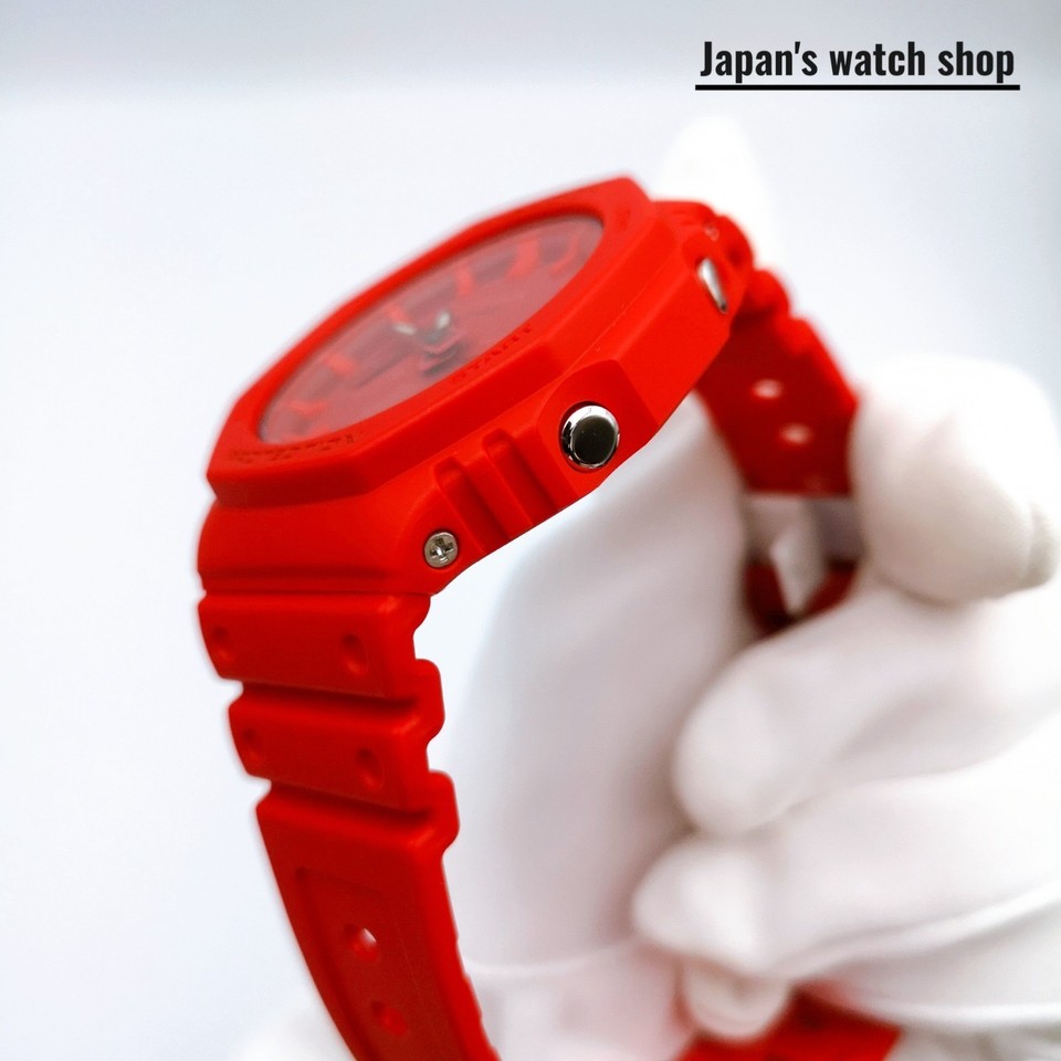 CASIO G-SHOCK GA-2100-4AJF Red Special Color Limited Men's Watch New in ...