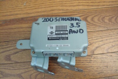 2003 NISSAN MURANO OEM TCM TCU Transmission Control Module 31036-CA000 ...