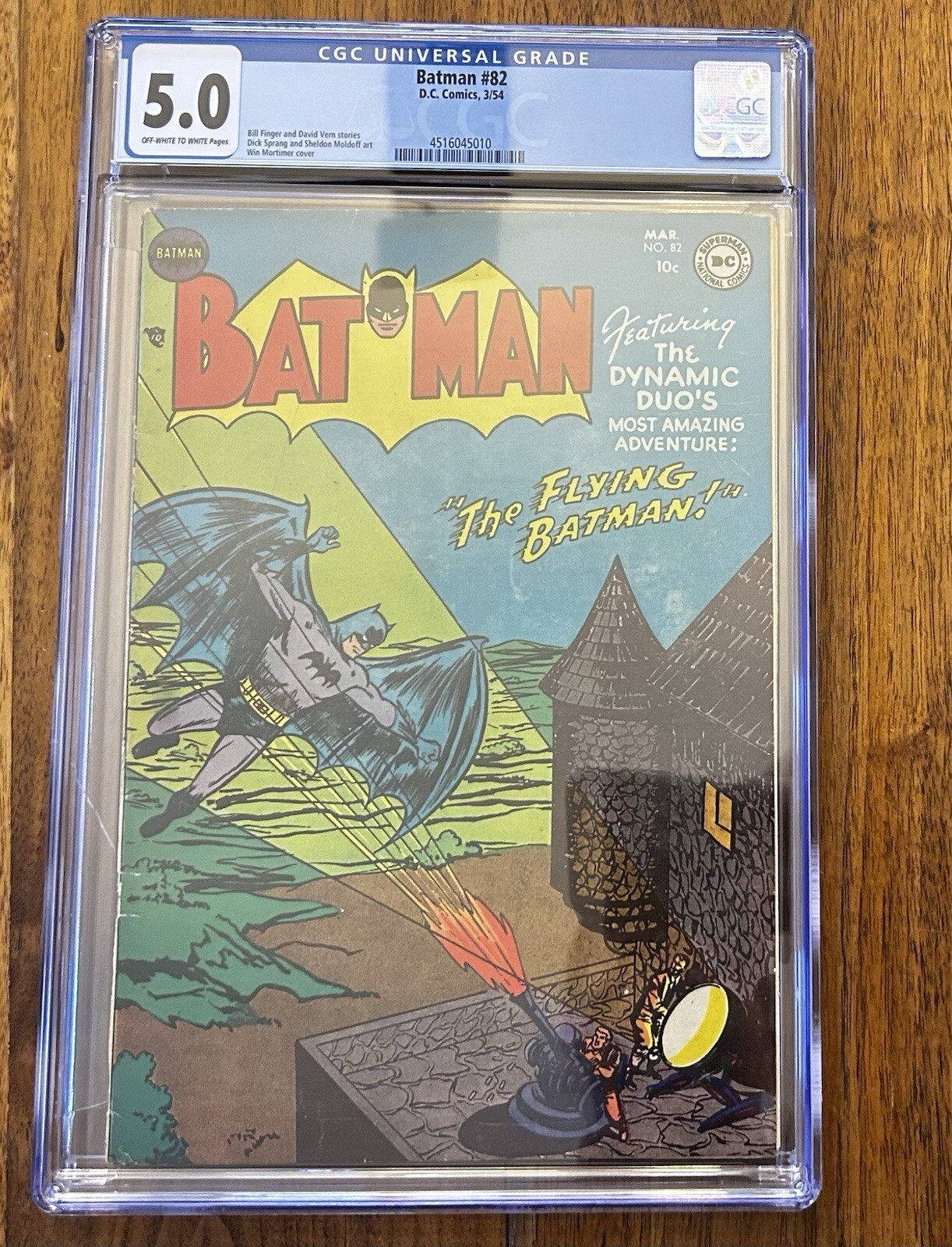 Batman #82 1954 The Flying Batman DC Comics CGC 5.0 Vg-FN | eBay