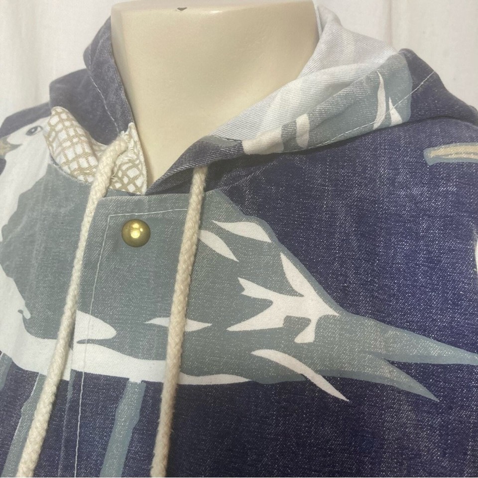 Michigan Rag Company Large screen printed set jacket and shorts ...