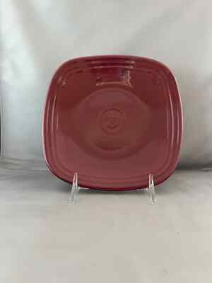 Fiesta Square Salad Plate CLARET | eBay