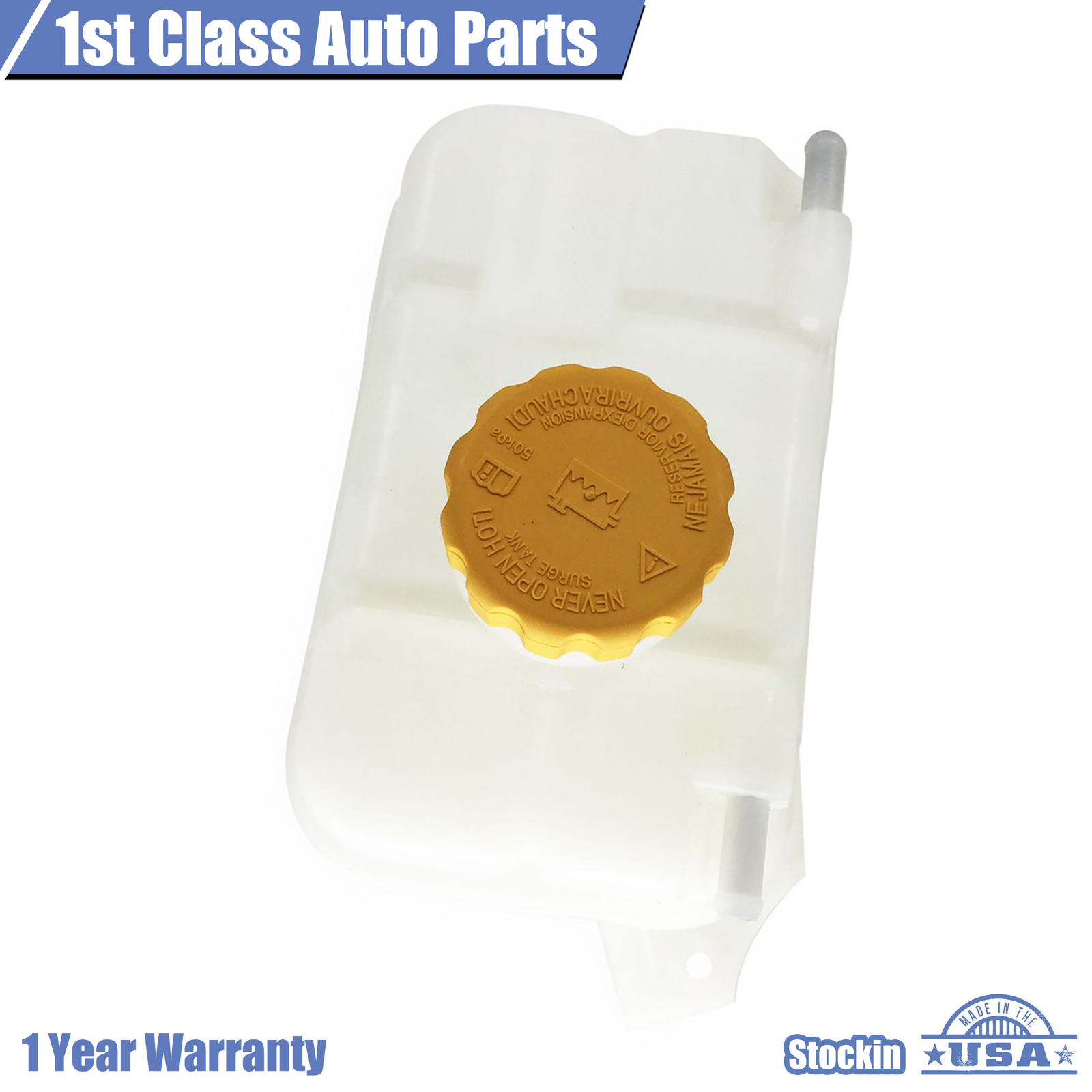 Radiator Coolant Overflow Tank W/ Cap For 99-02 Daewoo Nubira 671-50451 ...