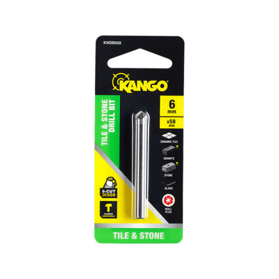 Kango 6mm Natural Stone And Tile Drill Bit Workshop Power Tool Supplies ...