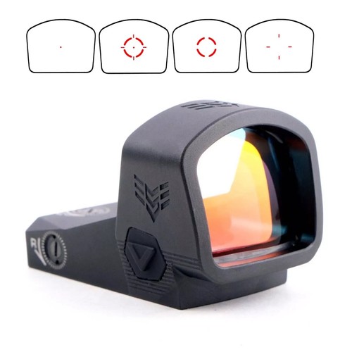 Swampfox Justice II 1x30mm6MOA 4 Reticle Red Dot Optic Sight RMR ...