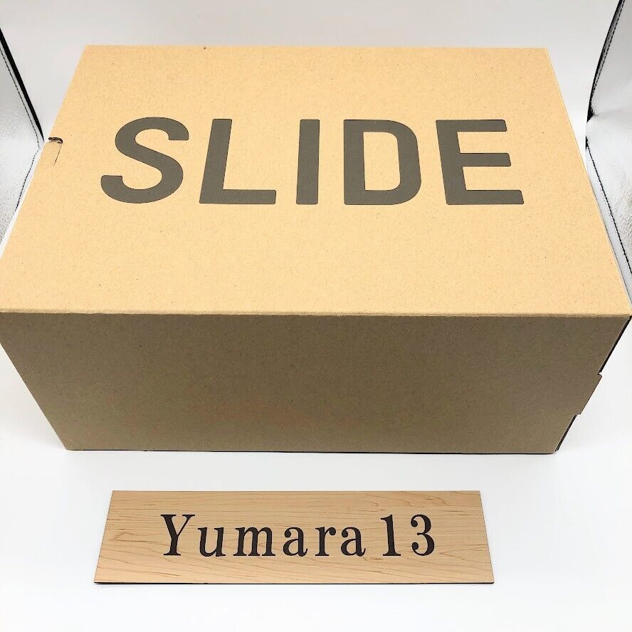 adidas Yeezy Slide Azure Cobalt Royal Blue ID4133 Men's Size | eBay