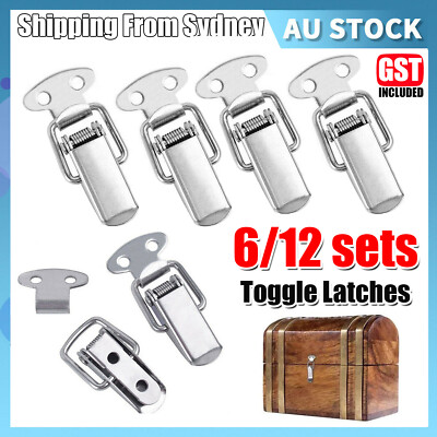 Stainless Steel Toggle Clasp Case Clip Suitcase Tool Box Chest Trunk ...
