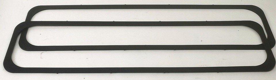 Small Block Chevy 87-97 Tall BLK Alum Center Bolt Valve cover w ...