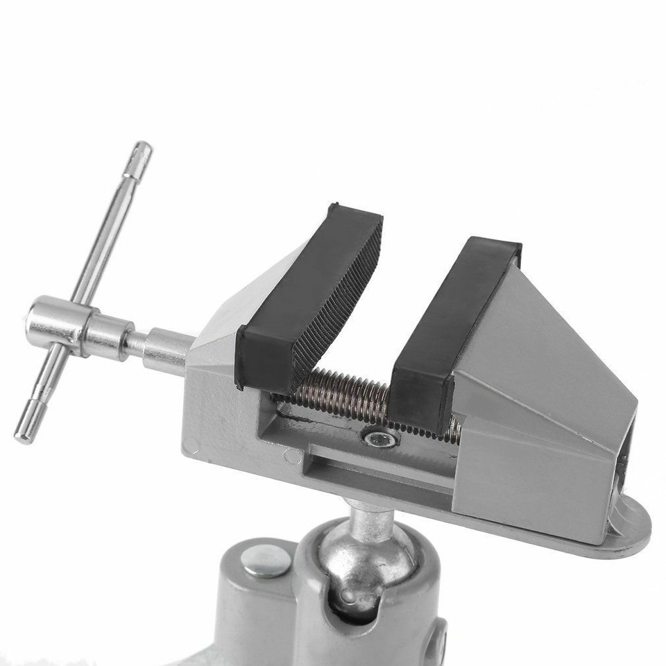 Universal Table Bench Vise 3 Inch Work Bench Clamp Swivel Rotating ...