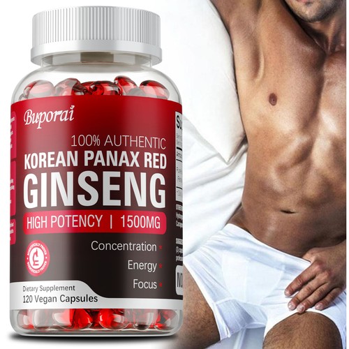 Korean Red Panax Ginseng -Boost Energy, Improve Stamina,Strength Highest Potency | eBay