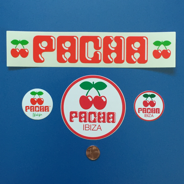 * IBIZA 2025 * 4 PACHA Sticker Set C * new * Promotion | eBay