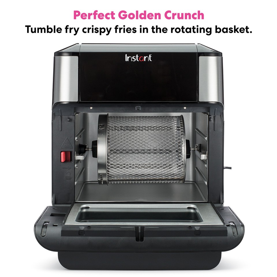 Instant Vortex Plus 10 Quart Air Fryer Oven - Stainless Steel - New | eBay