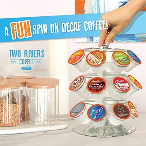 Decaf Flavored Coffee Pods Compatible with Keurig K Cup Brewers ...