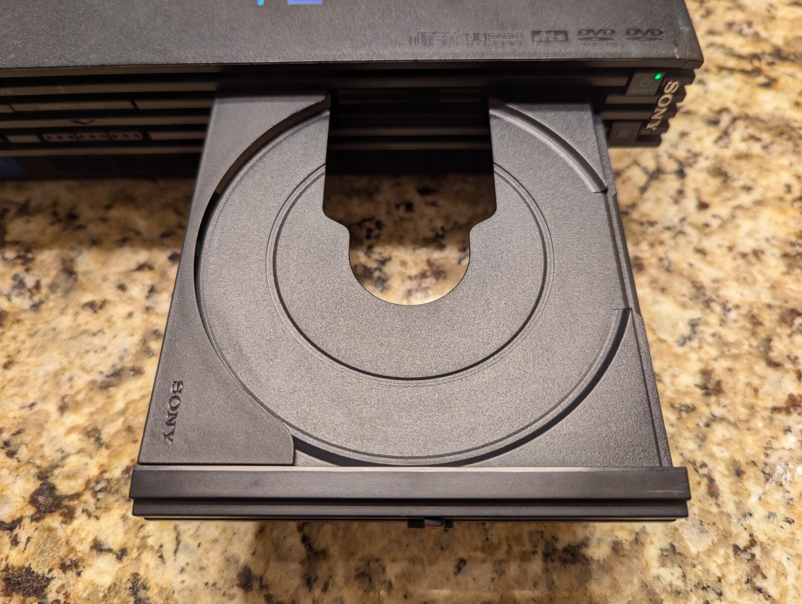 Original Sony PlayStation 2 PS2 Fat SCPH-30001-R Black Console System ...