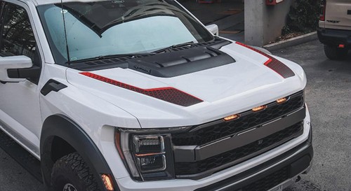 Car Hood Sticker Trunk Stripe For Ford Raptor 2022 2023 Bed Box Decal ...