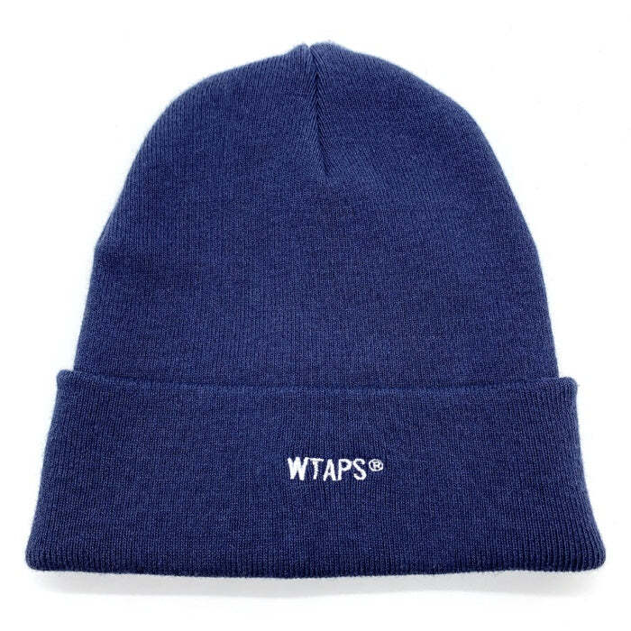 WTAPS Double Taps 22SS Logo Embroidered Beanie Cap Na… - Gem