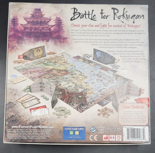 OEJ Battle for Rokugan L5r Legend of The Five Rings Board Game for sale ...