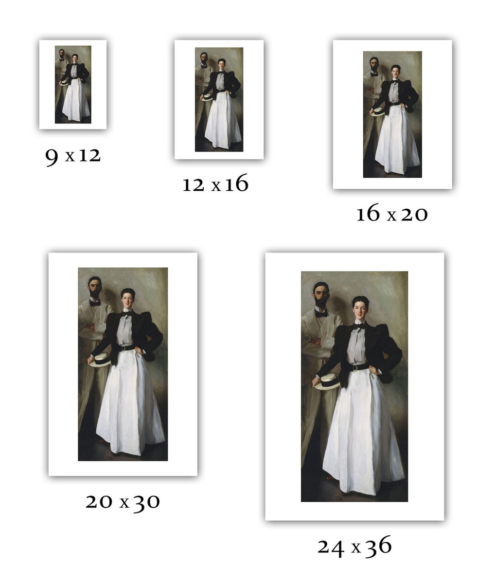 John Singer Sargent Mr And Mrs In Phelps Stokes Mr And Mrs Isaac