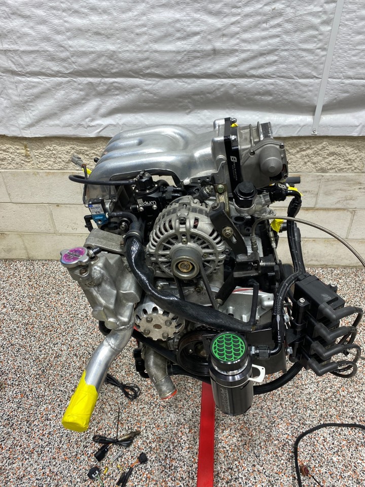 1993-1995 MAZDA RX7 13B ROTARY ENGINE SEMI P PORT FRESH REBUILT ID ...