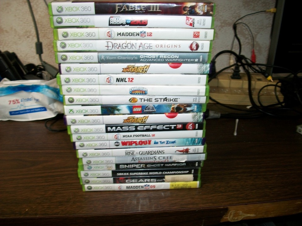 Lot of 180 Empty Game Cases Xbox 360 (No Games Included) | eBay