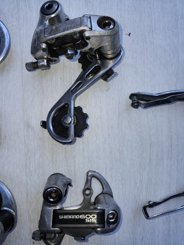 Vintage Bicycle Parts Road Bike Derailleurs Shimano Suntour Huret ...