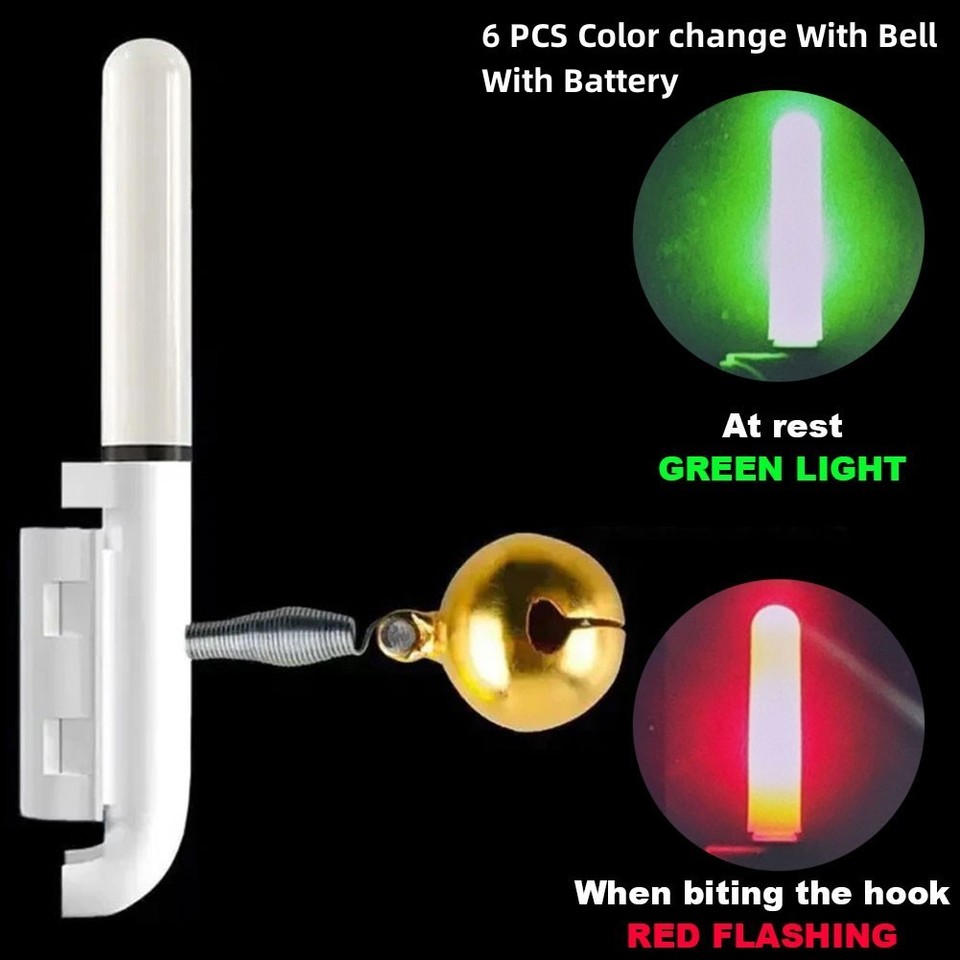 LED Glow Rod Light with Flashing Mode 6PCS for Night Rock Fishing ...