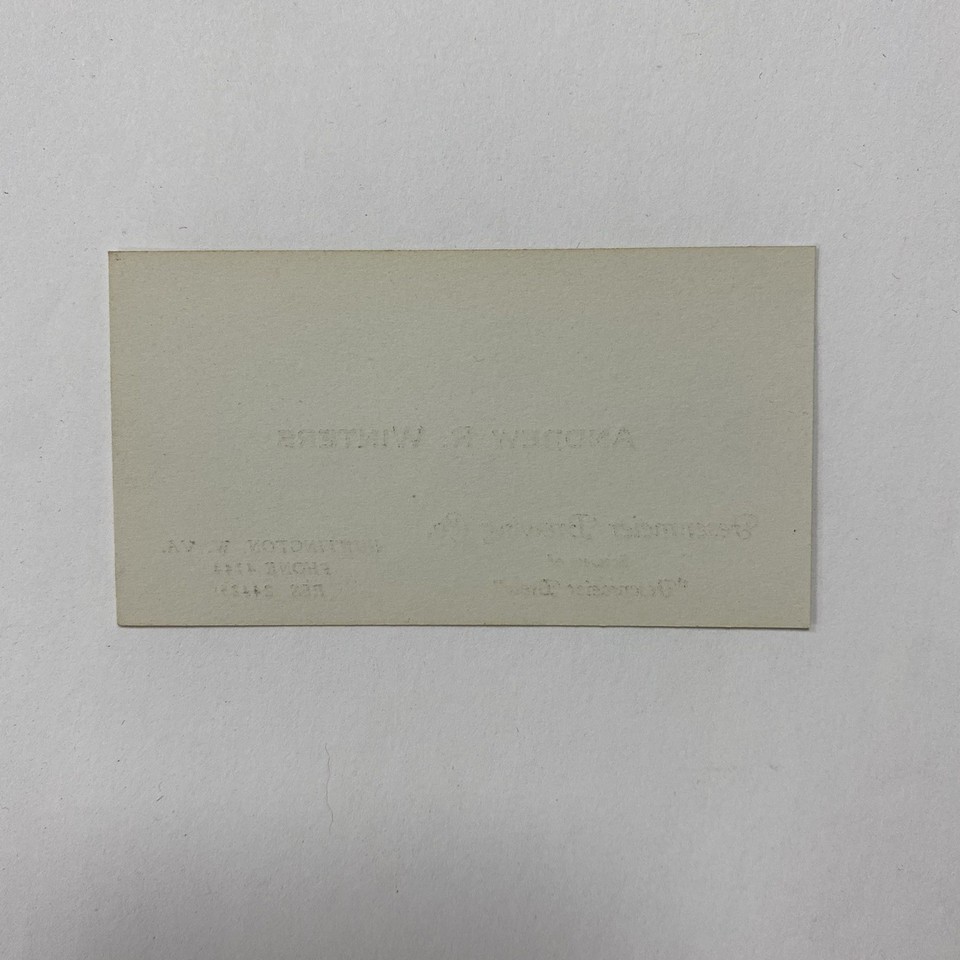 Fesenmeier Brewing Co Bussiness Card Huntington WVa Wv Beer | eBay
